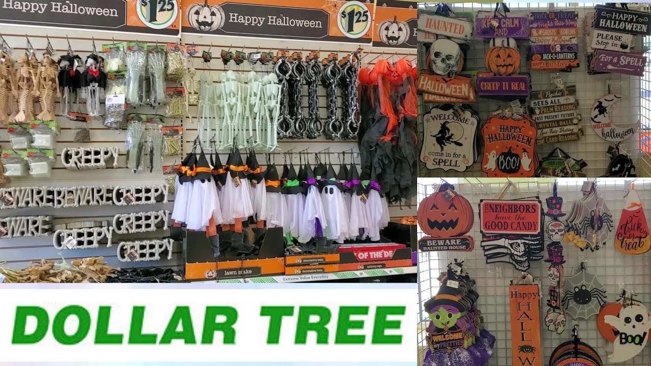 DOLLAR TREE HALLOWEEN DECOR *SHOP WITH ME *DOLLAR TREE|DOLLAR TREE ...