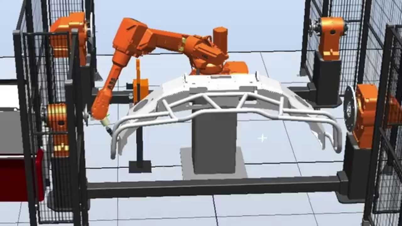 Robot Simulation - YouTube
