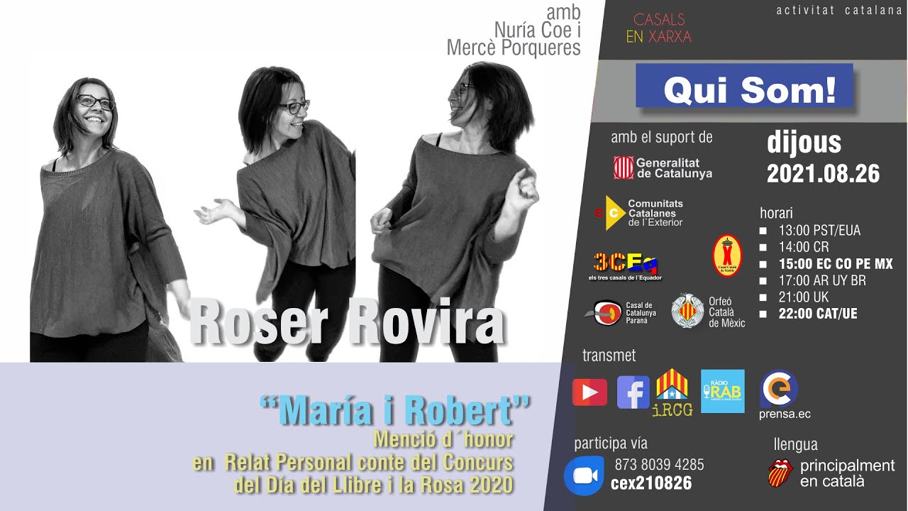 QUI SOM | Roser Rovira | "María i Robert" - YouTube
