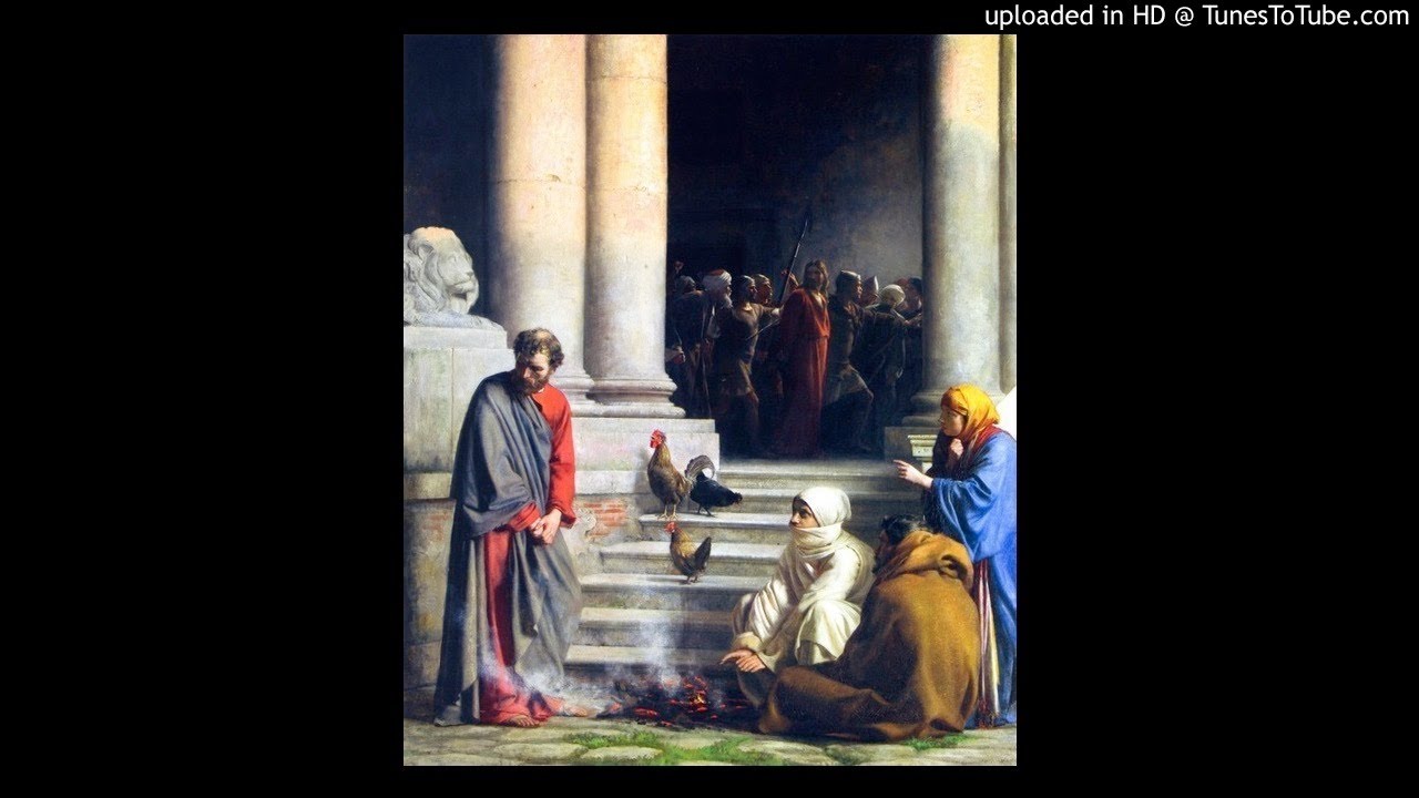 Passion Jesus 24- The three denials of Peter: Jn 18 - YouTube