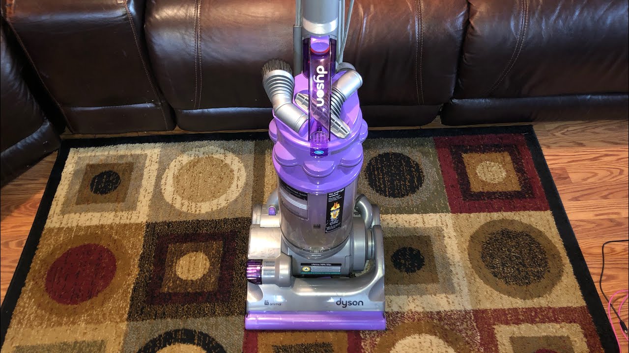 Dyson Dc14 vacuuming - YouTube