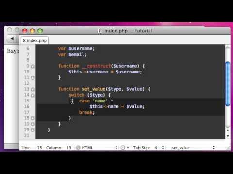 PHP From Scratch - Classes - YouTube