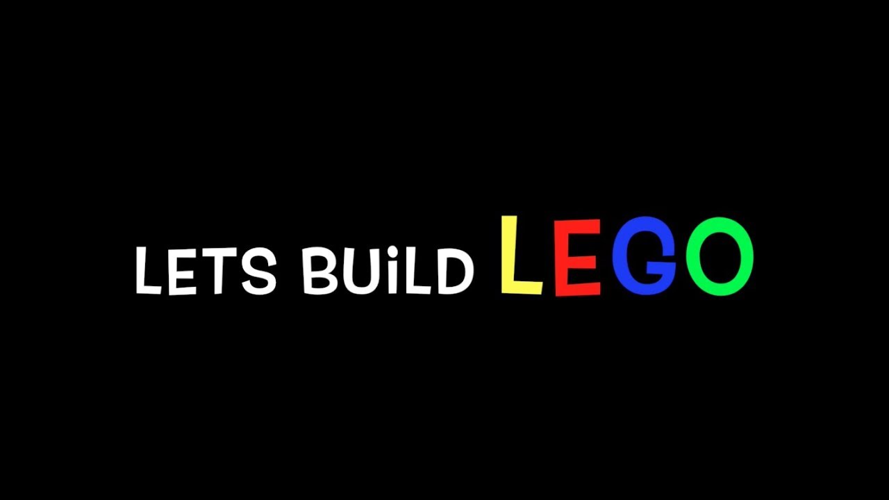 Lets Build Lego!!! - YouTube