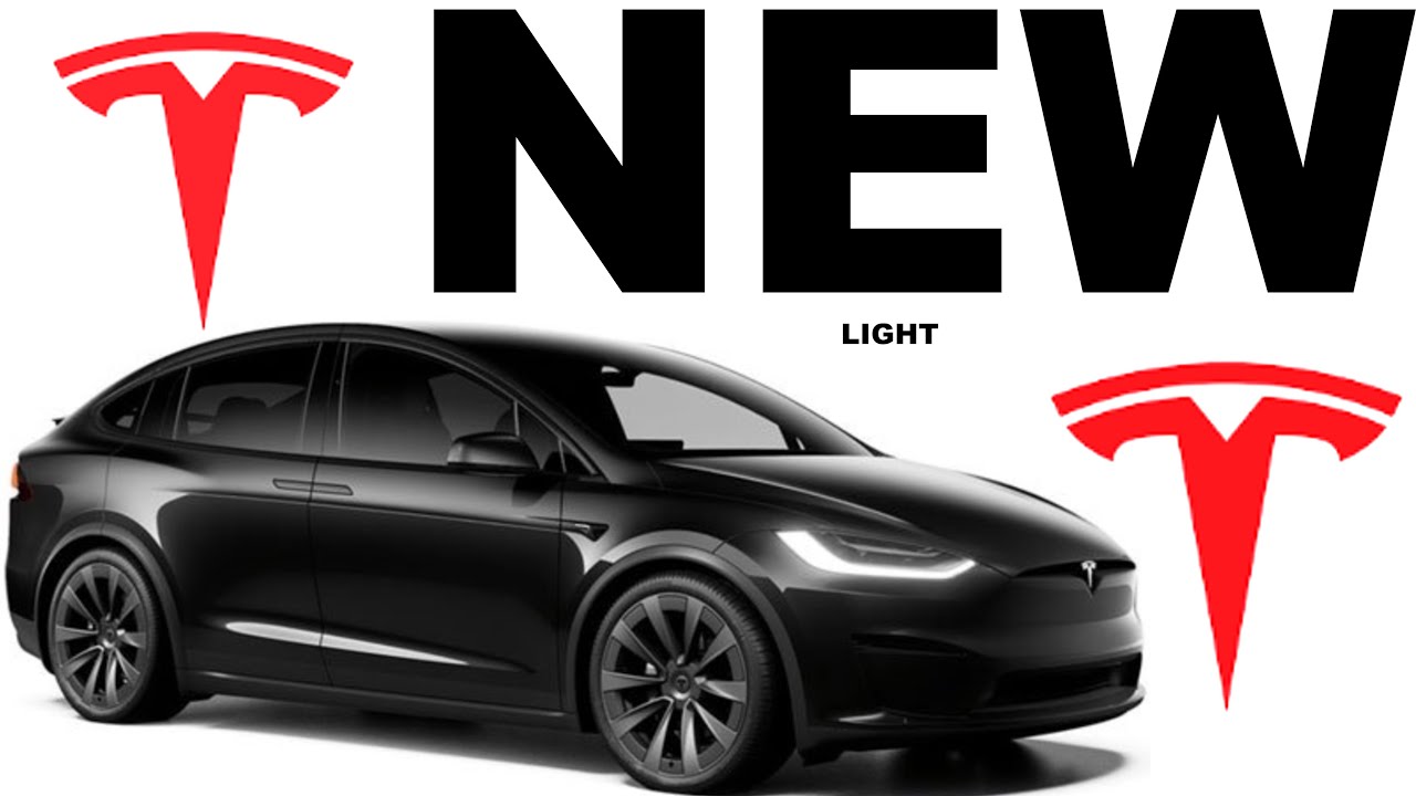 Tesla Lighted Rear Applique | 2023 Model X Long Range Part 1 - YouTube