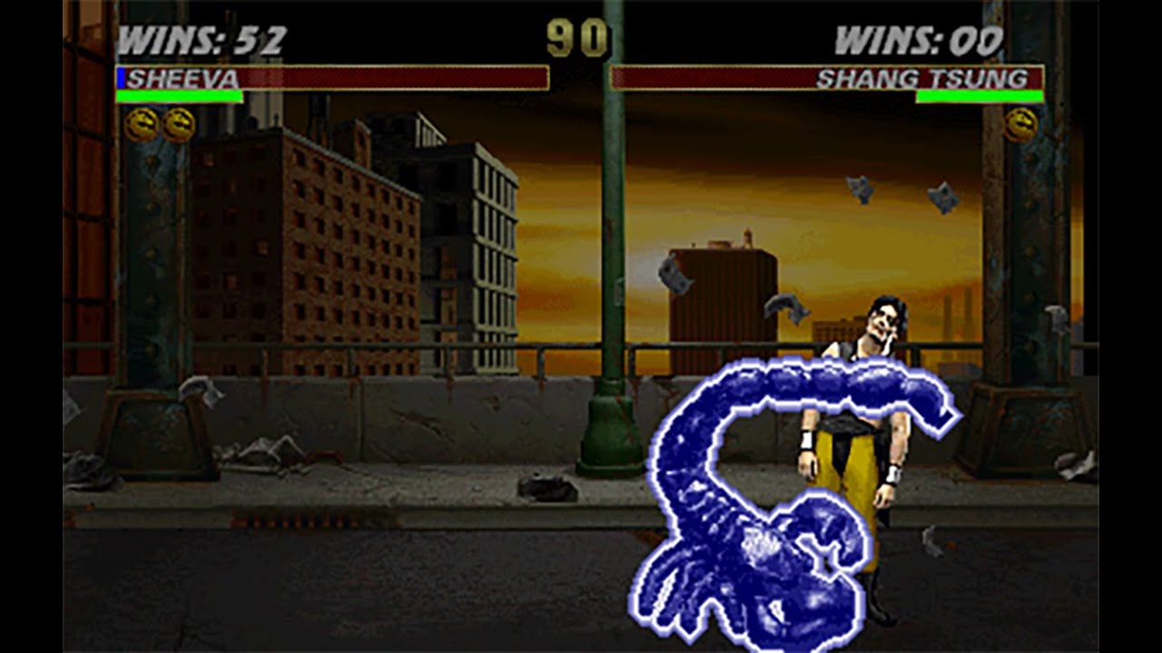 Ultimate Mortal Kombat 3 - Sheeva - Animality - YouTube