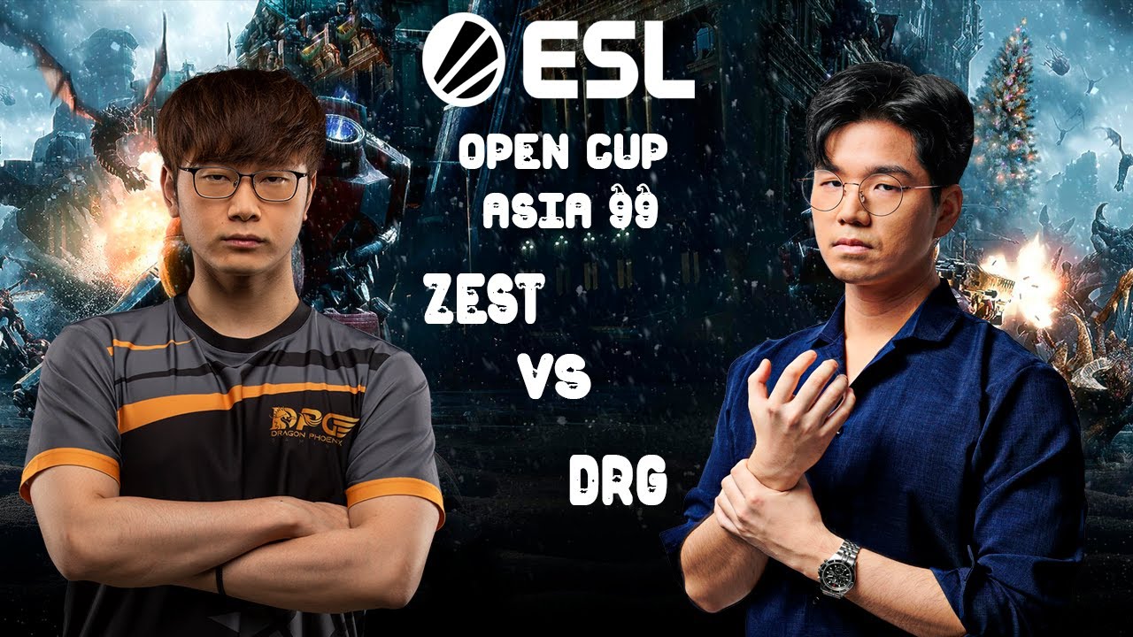 StarCraft 2 - Zest vs DRG ESL Open Cup #99 Korea The Lost Games - YouTube