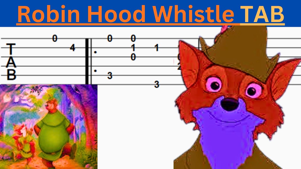 Guitar Tab: #44 Robin Hood [Whistle Stop] - Heerabaan Guitar - YouTube