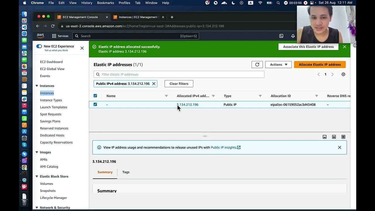 AWS EC2 Part - 15 (EIP and Public IP) - YouTube