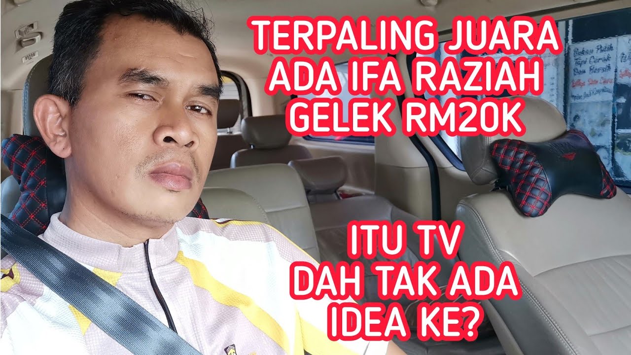TERPALING JUARA IFA RAZIAH KENA HENTAM DGN DATO HATTAN ? HAZAMI NYANYI ...