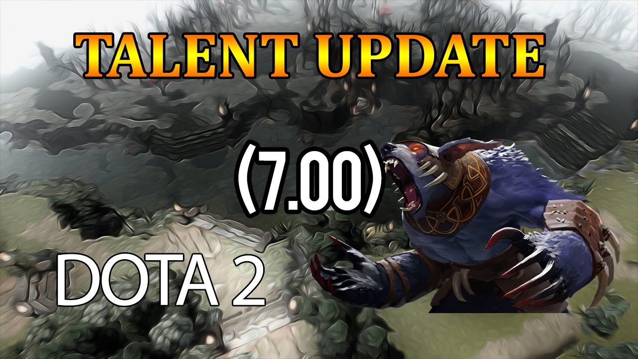 Dota 2 Talent Tree Update 7.0 (New Level System) - YouTube