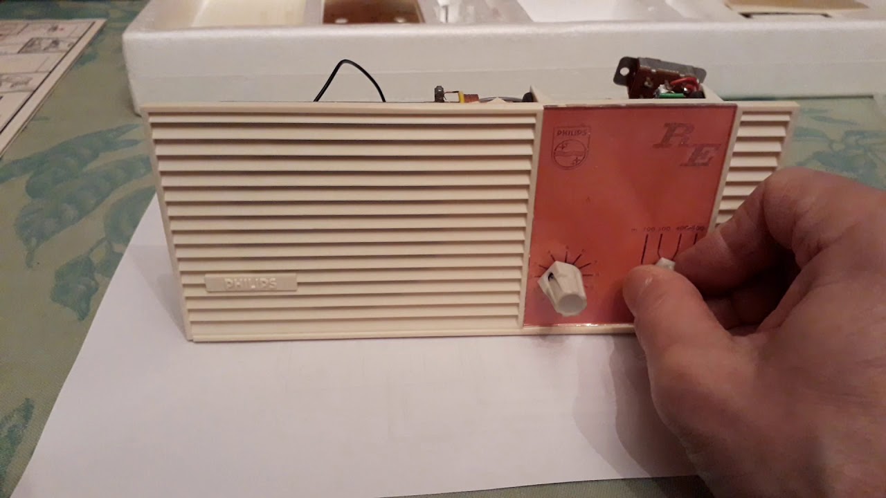 Jouet Philips Radio Engineer 1966 - YouTube