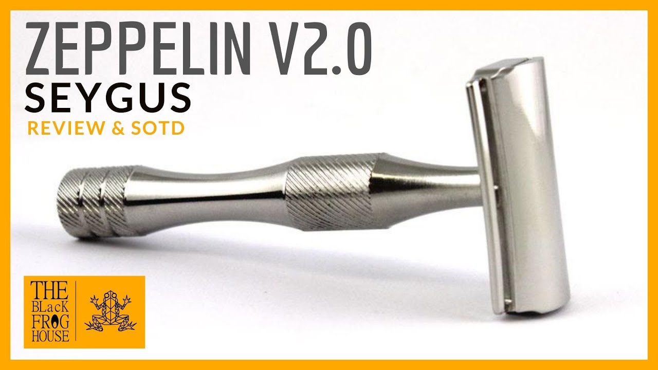 Seygus Zeppelin V2 | The Spanish Safety Razor | Review & SOTD - YouTube