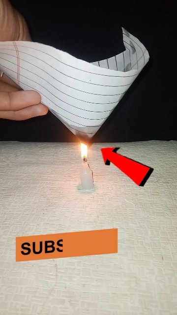 How amazing fire paper experiment - YouTube