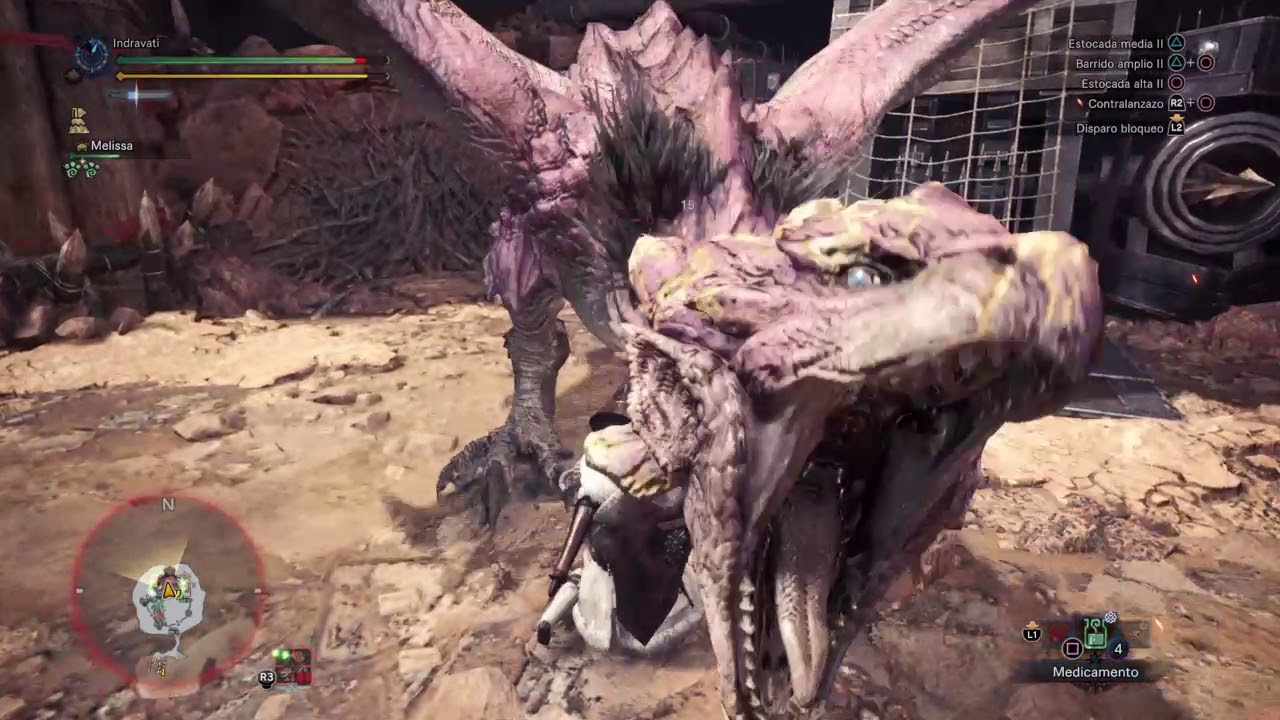 MHW Rathian Rosa Rango Alto - YouTube