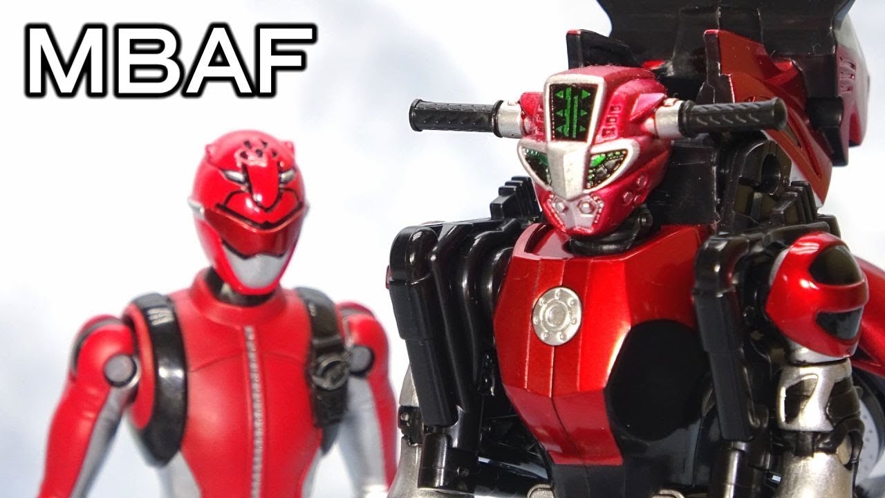 MBAF レッドバスター＆チダ・ニックセット 特命戦隊ゴーバスターズ Redbuster & Chida Nick Go-Busters ...