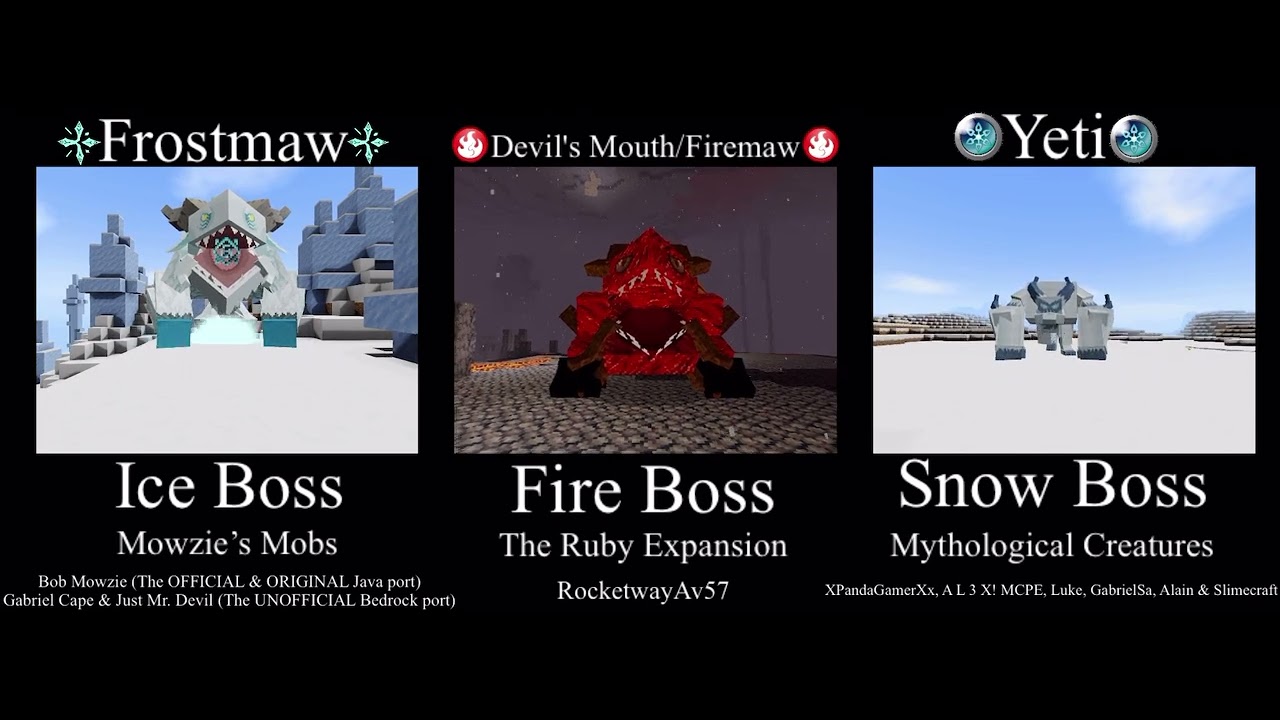 Frostmaw VS. Devil's Mouth/Firemaw VS. Yeti (Mythological Creatures ...