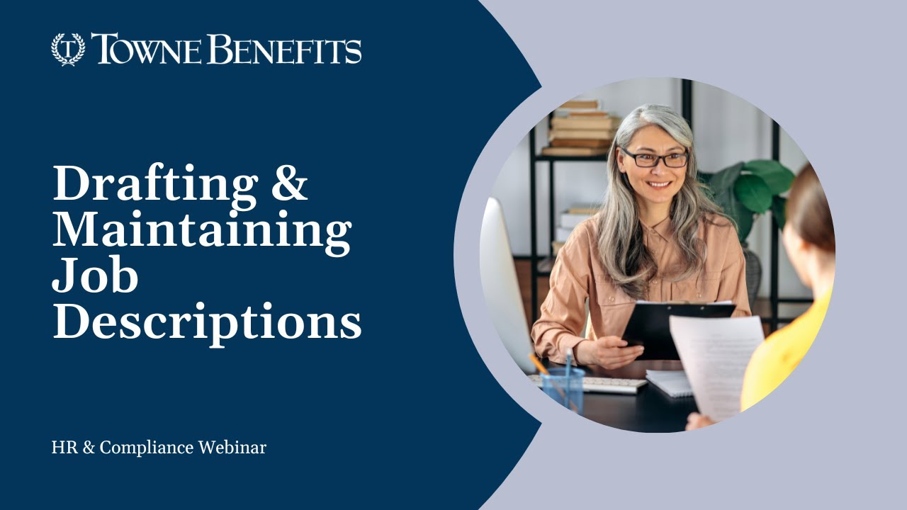 Drafting and Maintaining Job Descriptions - YouTube