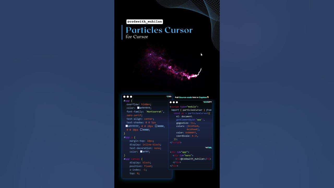 Magic Cursor Source Code Link https www buymeacoffee com ...