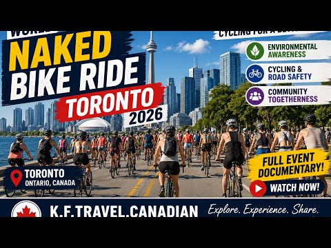 🏆 World Naked Bike Ride Toronto 2026 🇨🇦 | Full Event Documentary | Downtown Toronto