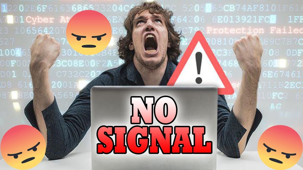How to solve No Signal No Display VIDEOCARD Loss - YouTube