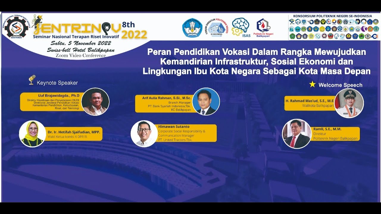 Seminar Nasional Terapan Riset Inovatif (SENTRINOV) 8th 2022 Politeknik ...