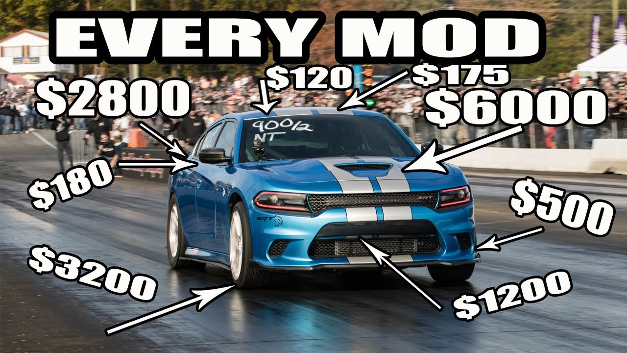 Every mod on the Hellcat | Complete Mod run down - YouTube