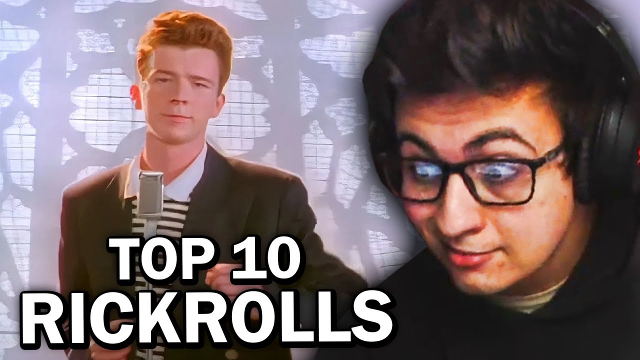 TOP 10 Rick Rolls | Reacción - YouTube