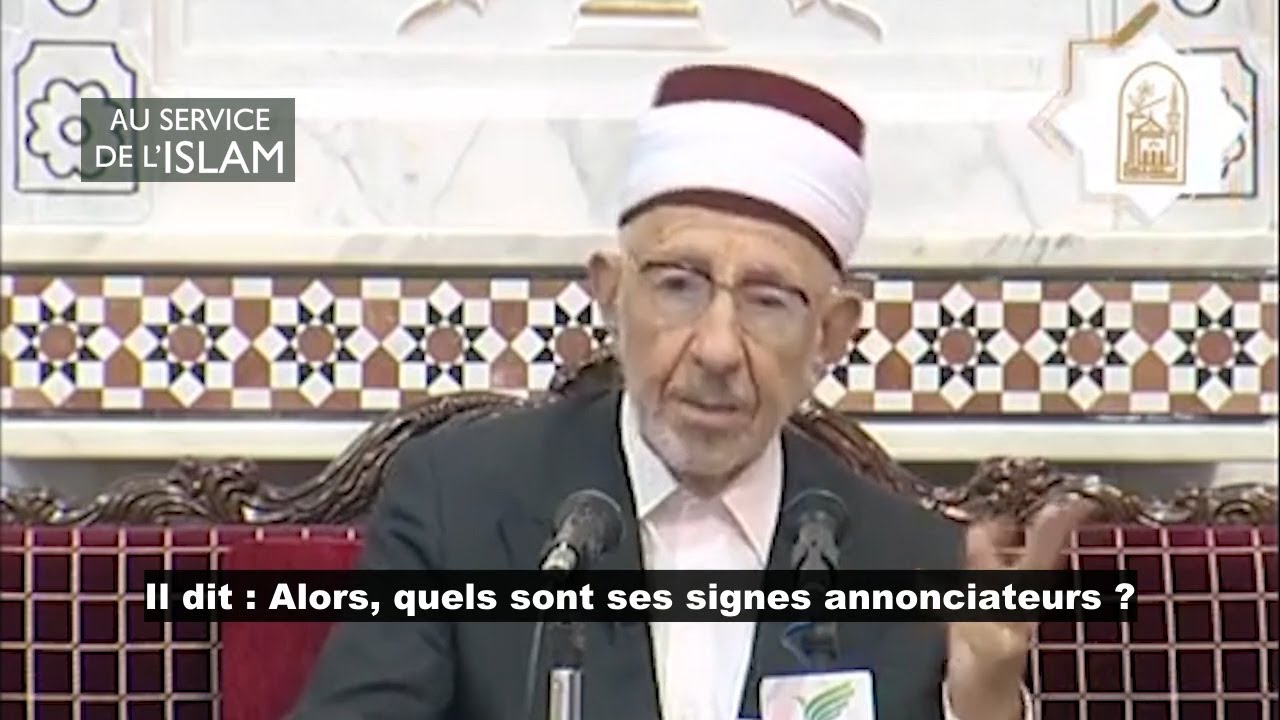 Les Signes Mineurs de la Fin des Temps - Cheikh Said Ramadan al-Bouti ...