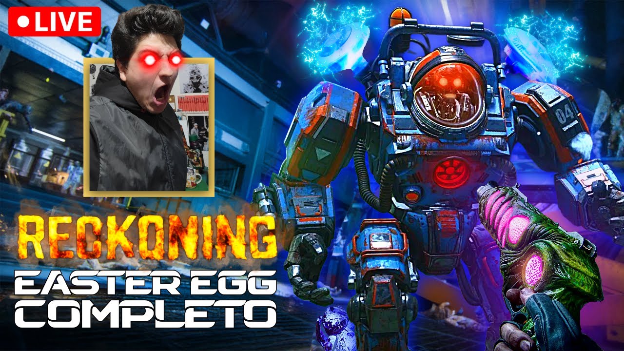 🚨DLC 4 "RECKONING" EASTER EGG COMPLETO - ULTIMO MAPA DE BO6 ZOMBIES !id ...