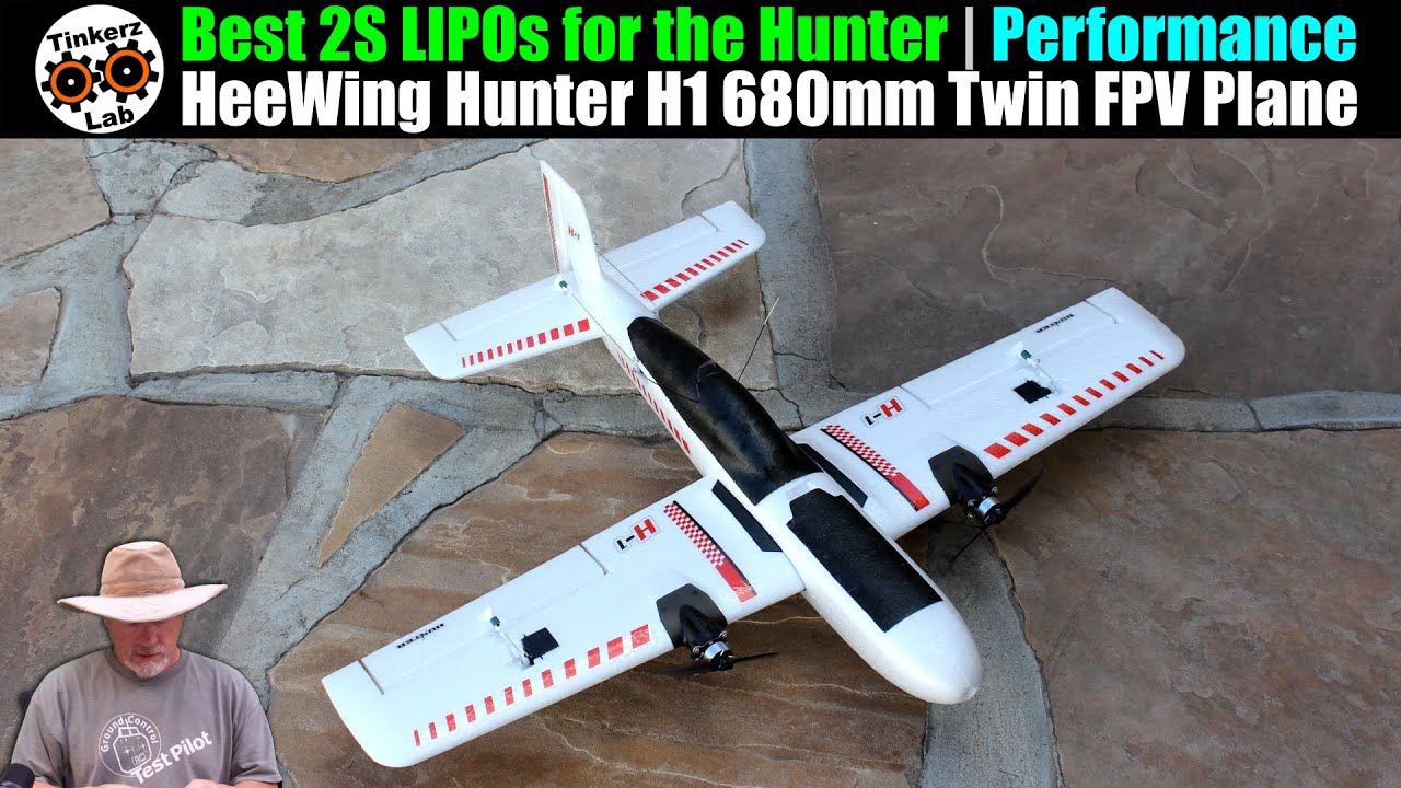 Best 2S LIPOs for the Hunter | HeeWing Hunter H1 680mm Twin Motor FPV ...