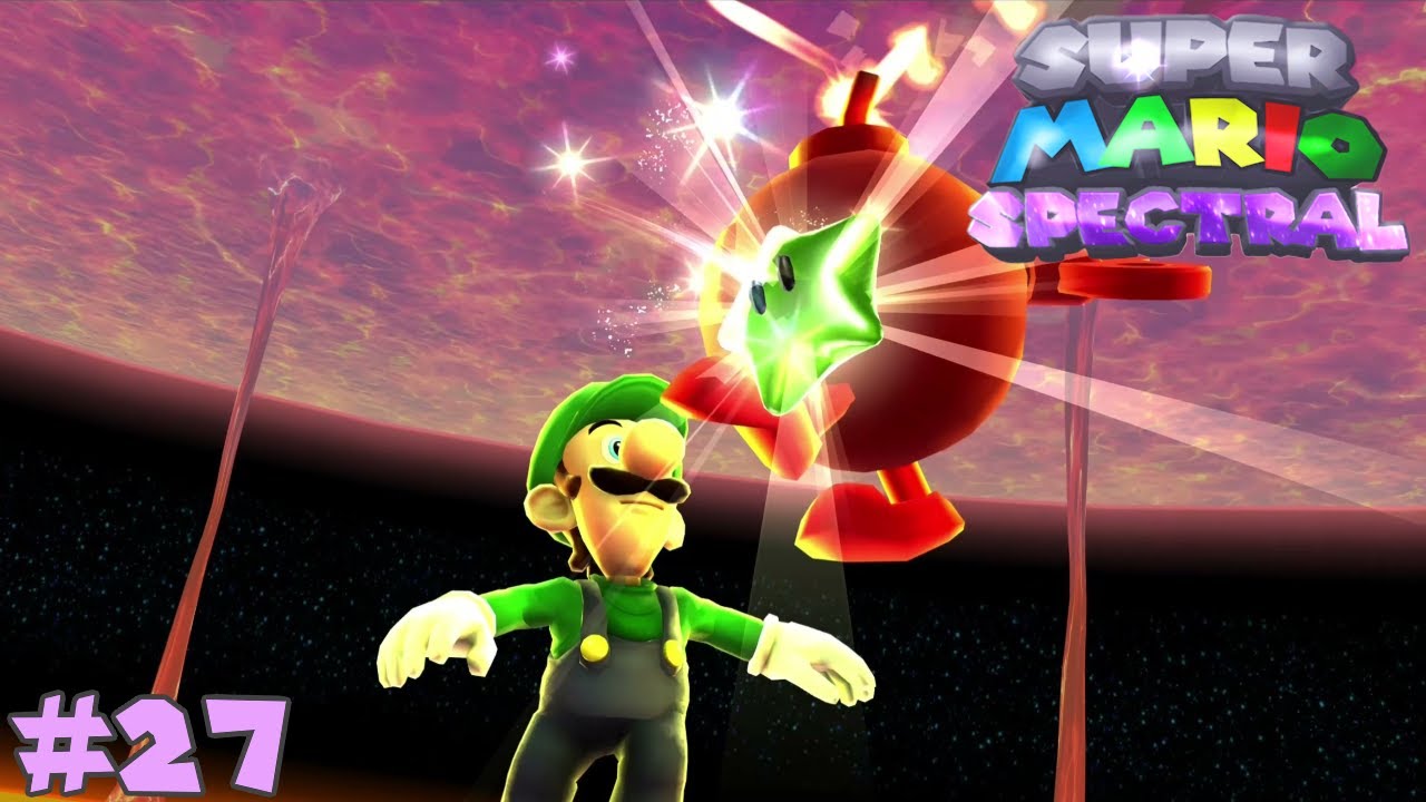 Super Mario Spectral - Part 27: Galaxy Central Green Stars - YouTube