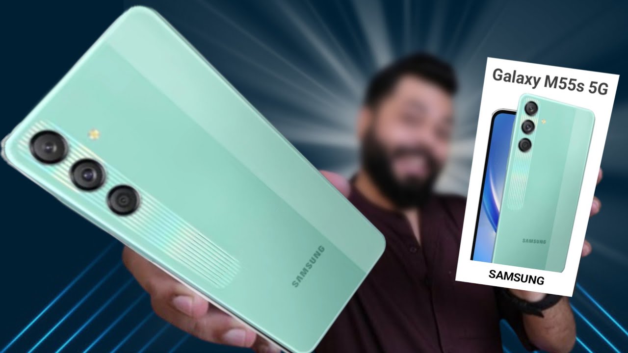 Samsung Galaxy M55s 5G Unboxing, review & details - YouTube