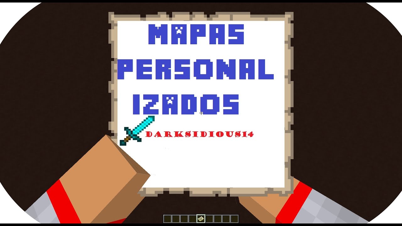 Mapas personalizados / Custom Maps | Minecraft Vanilla - YouTube
