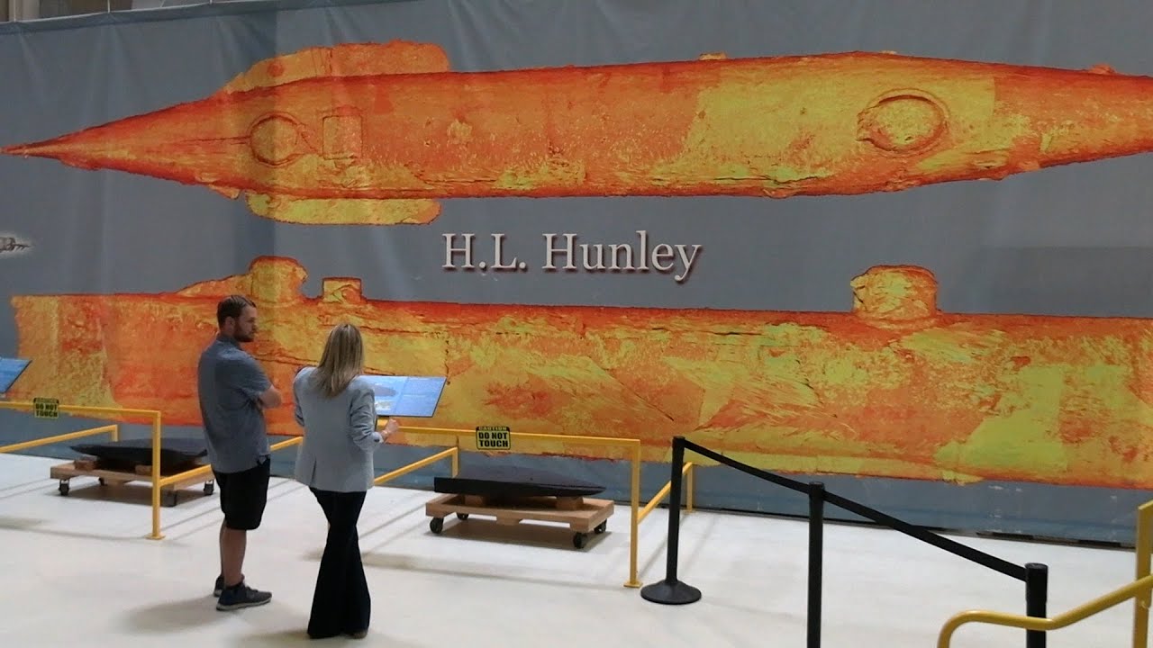 World's First Combat Submarine: The Civil War Hunley - YouTube
