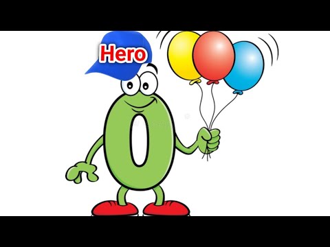 "0"Zero|Concept of zero|Zero the Hero|concept of Zero for nursery LKG ...