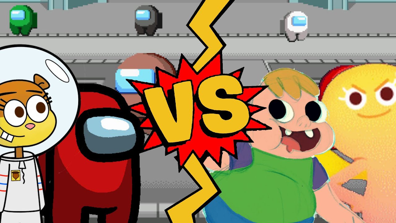 M.U.G.E.N. Battles | Sandy Cheeks/Crewmate vs Penny Fitzgerald/Clarence ...