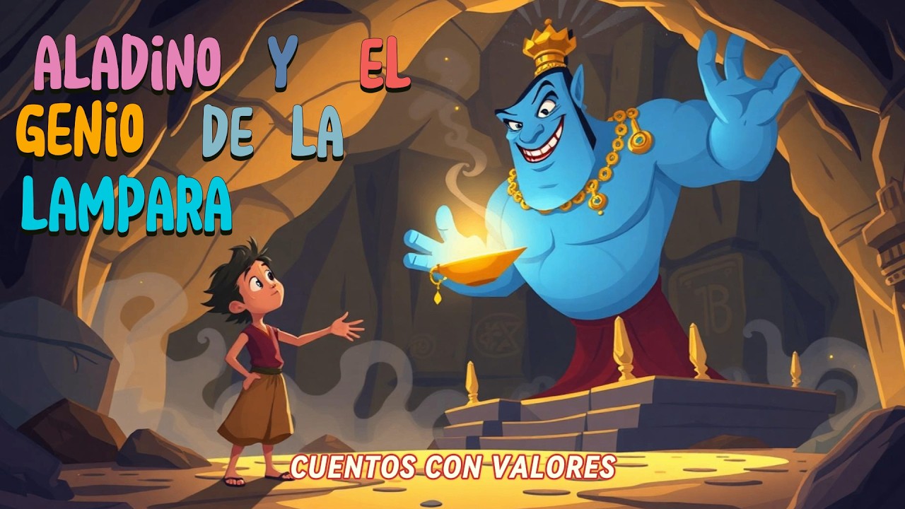 Aladino y el Genio de la Lampara | Cuentos Infantiles | Cuentos para ...