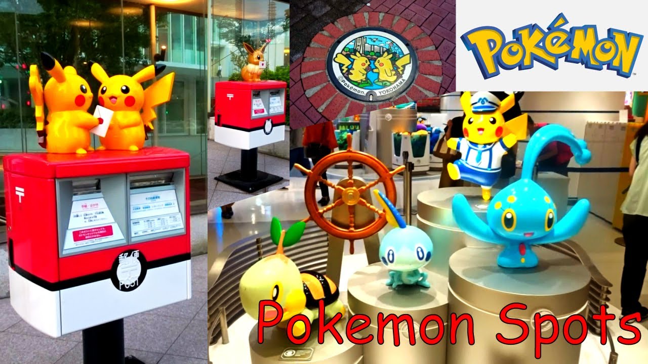 [Pokemon] I visited two Pokemon spots in Yokohama. - YouTube