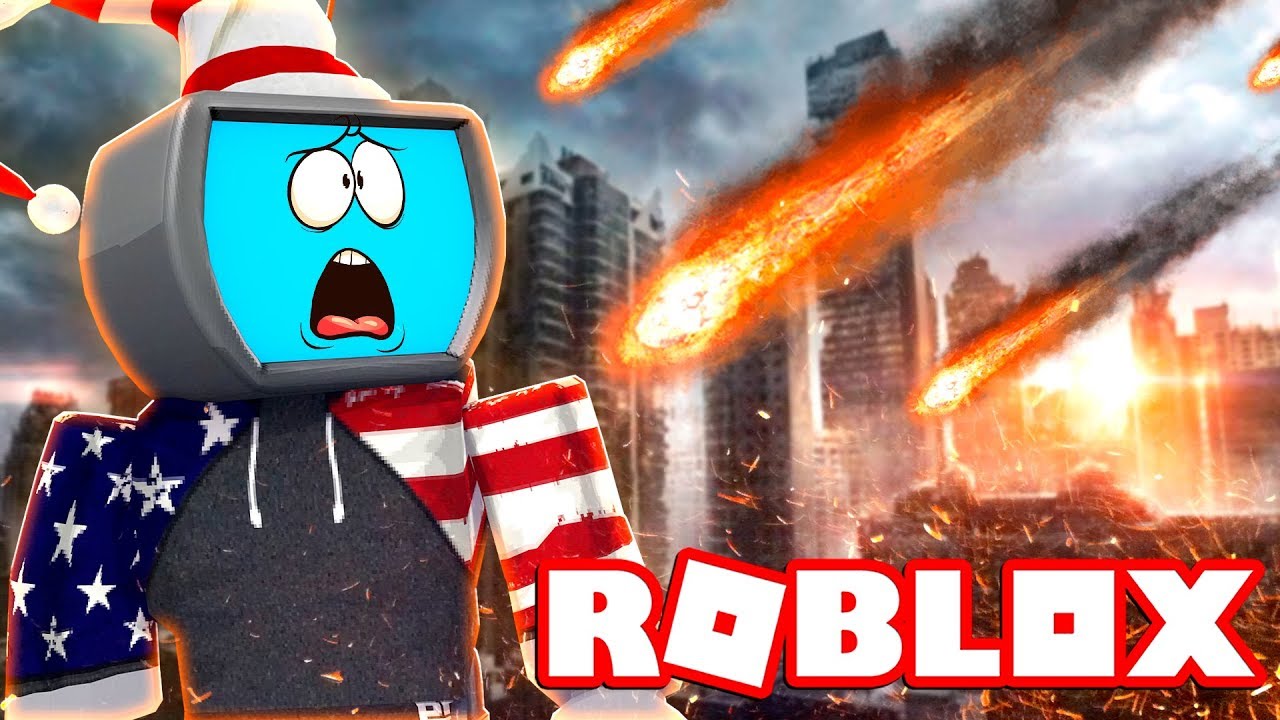 Un METEORITE DISTRUGGE LA CITTÀ di Roblox (Natural Disasters ITA) - YouTube