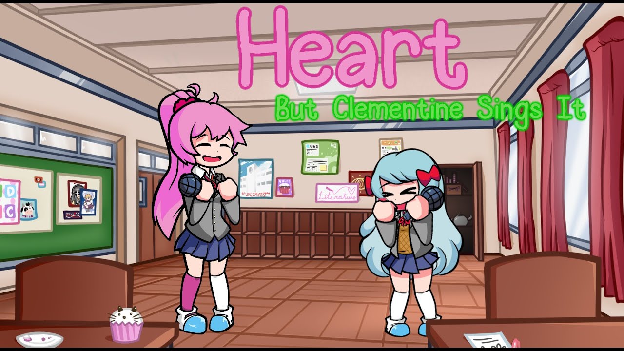 FNF - Heart But Clementine Sings It! - YouTube
