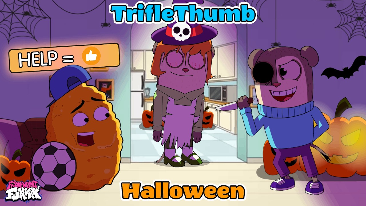 FNF: TrifleThumb – HALLOWEEN MOD // TwiddleFinger Mod Friday Night ...