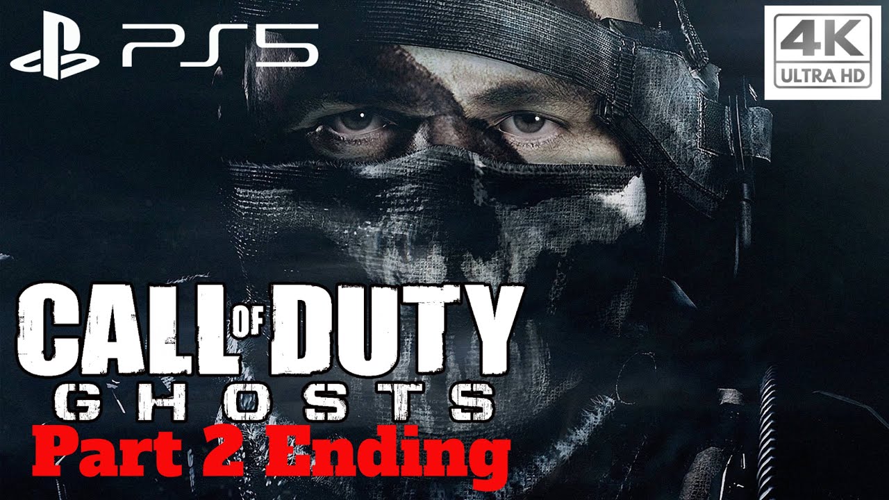 Call of Duty Ghosts Part 2 Gameplay Walkthrough [4k 60FPS] No Commentary PS5 (Final or Last ...