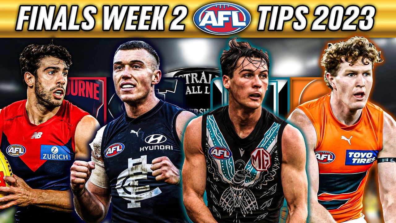 AFL Tips & Predictions | Finals Week 2, 2023 - YouTube