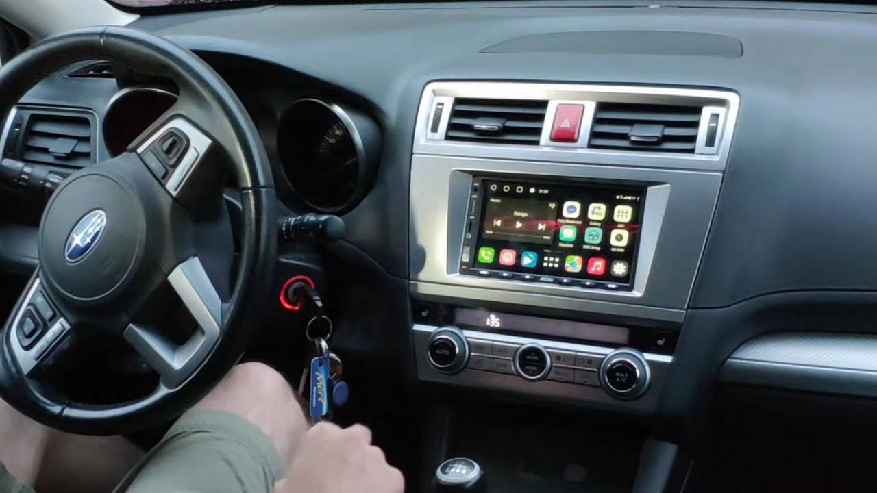 Installing Aftermarket Radio in Subaru Outback / Legacy 2015-2017 (Part ...