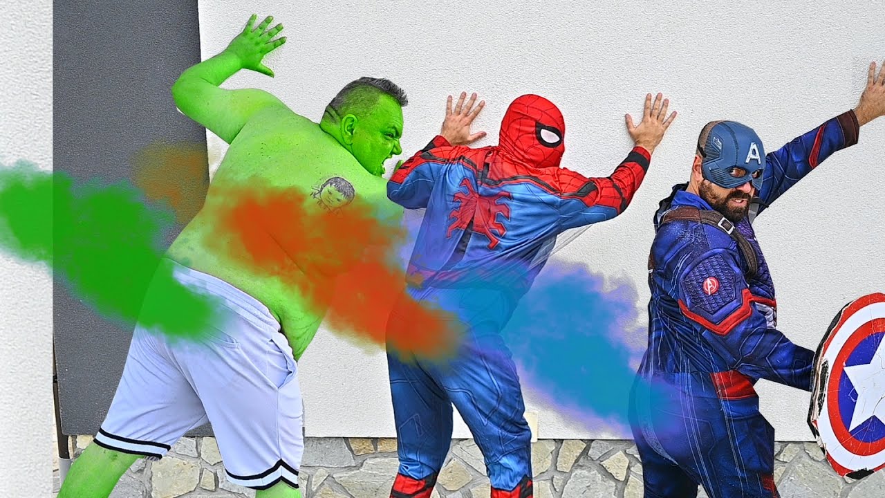 Superheroes Fart - YouTube