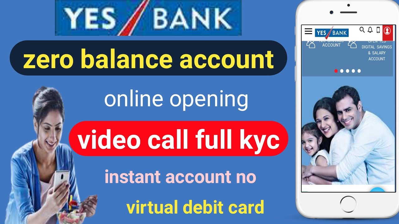 Yes Bank Zero Balance Account Opening #indsolution | yes bank digital ...