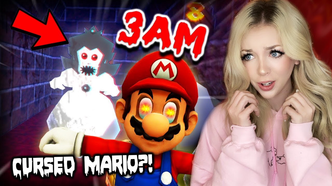 DO NOT PLAY SUPER MARIO 64 AT 3AM (*PRINCESS PEACH IS CURSED!*) - YouTube