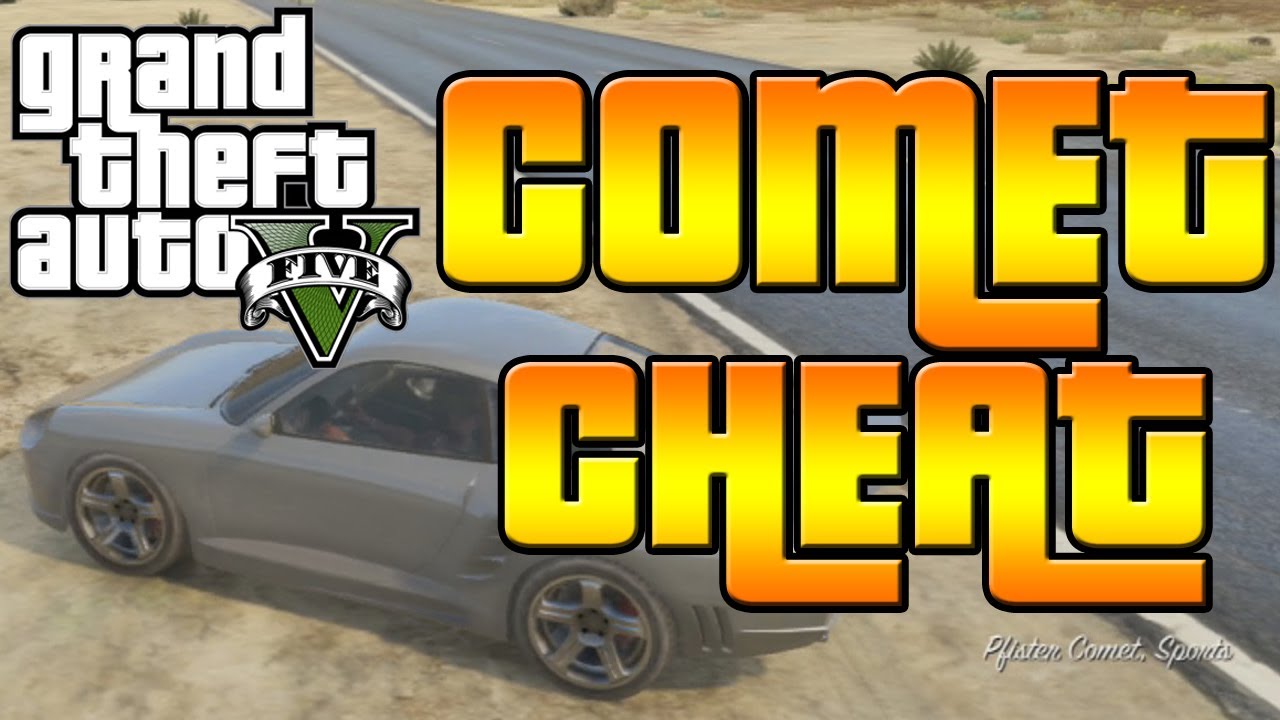 *NEW* GTA5 Comet Cheat Code - YouTube