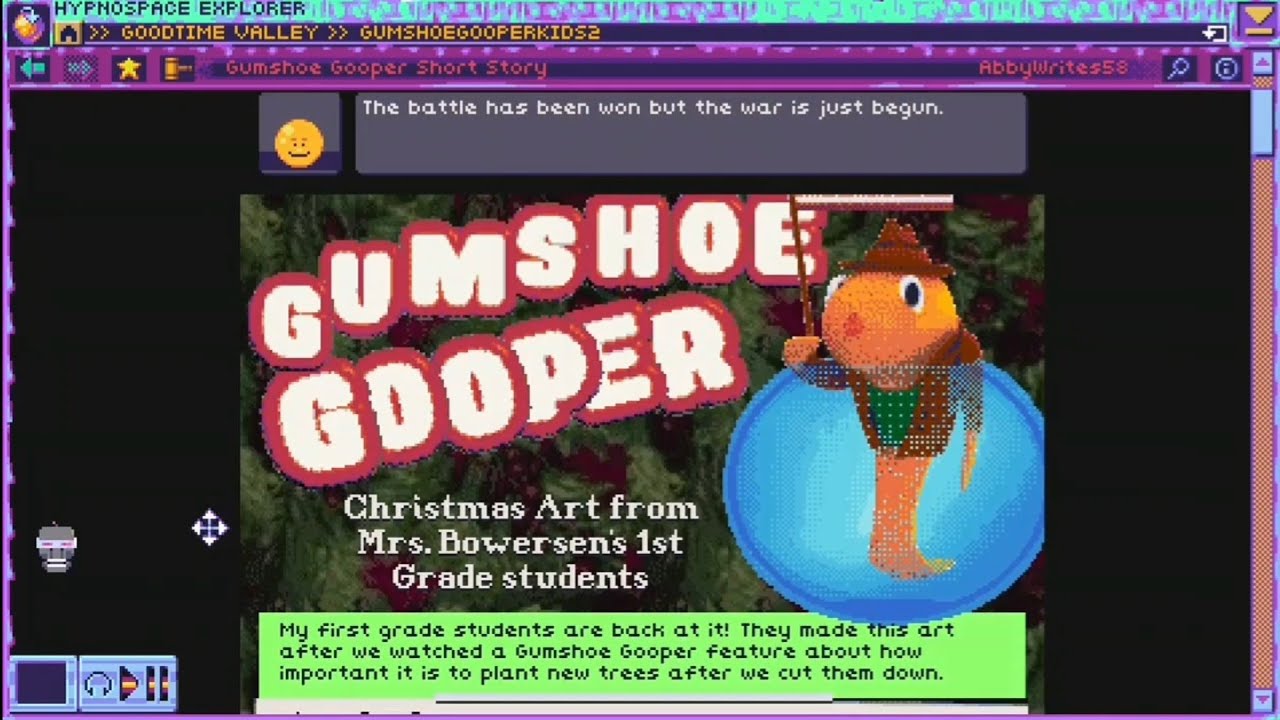 Hypnospace Outlaw - Stand With Gooper Won - Gooper Part 3 - YouTube