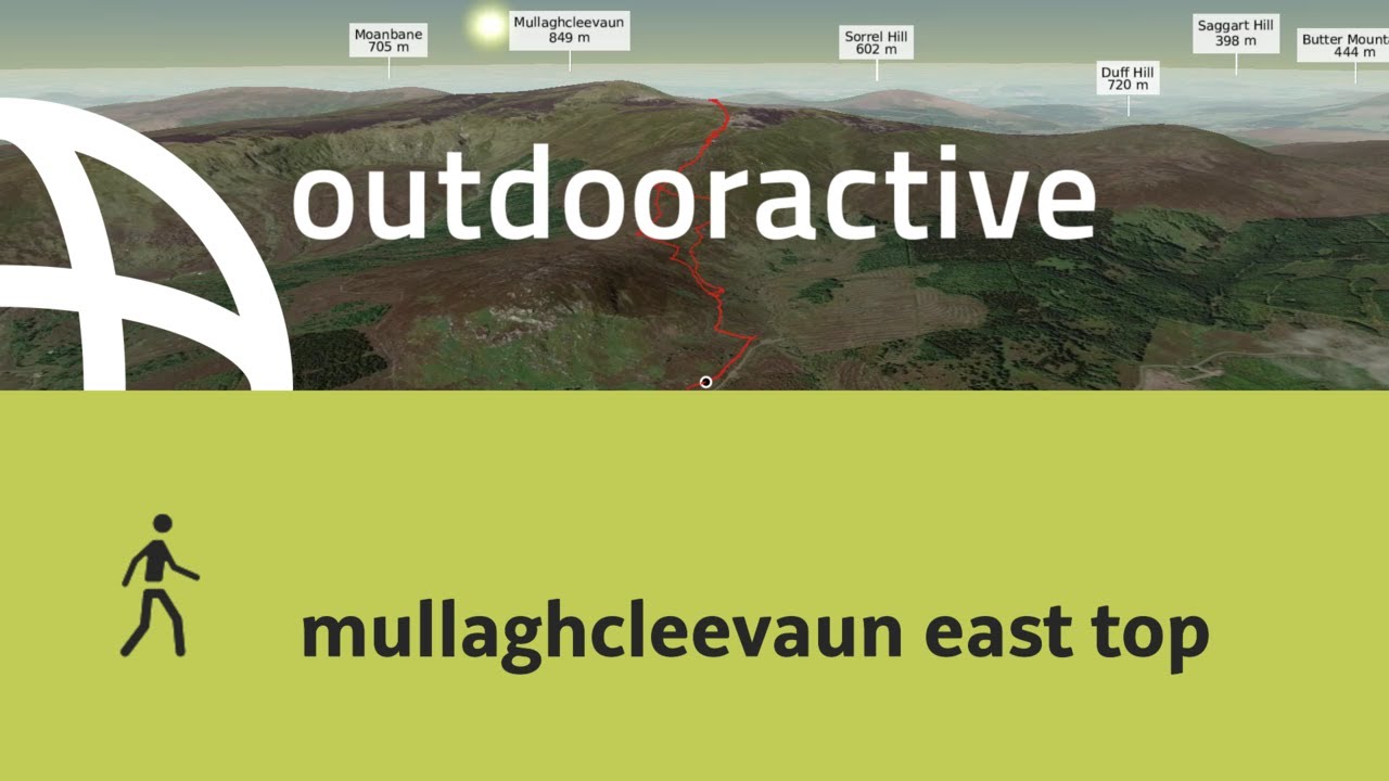 hike in Wicklow: mullaghcleevaun east top - YouTube